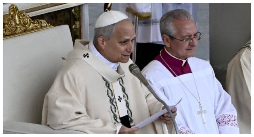 Pope Leo XIV inaugurated at Vatican, begins pastoral ministry with Mass ...
