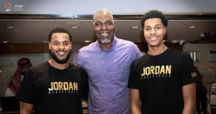 Hakeem Olajuwon's sons Abdullah and Abdulrahman represent Jordan in ...